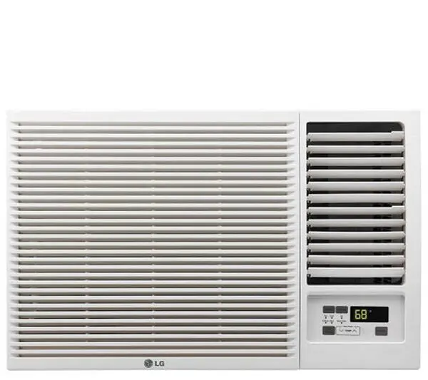 LG ELECTRONICS Lg 7,500 Btu 115v Window-mounted Air Conditione R With Heat - One-color