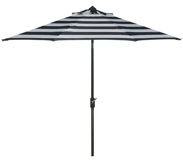 SAFAVIEH Uv Resistant Iris Fashion 9' Auto Tilt Umbrella By - One-color