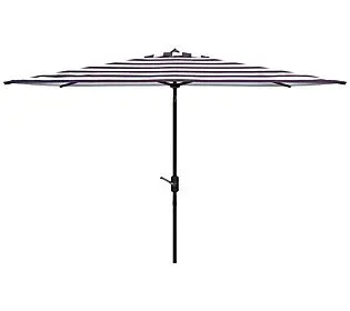 SAFAVIEH Iris Fashion Line 6.5' X 10' Rectangle Umbrella By - One-color