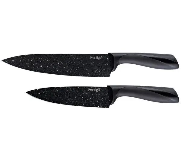 Prestige Stone Quartz 2-piece Knife Set 8' Ch Ef & 6' Chef - One-color