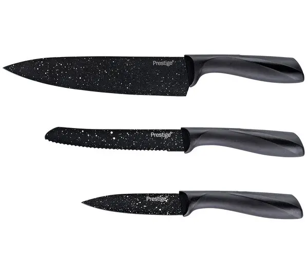 Prestige Stone Quartz 3-piece Knife Set - One-color