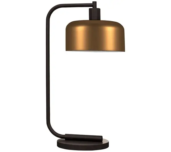 HUDSON&CANAL Hudson & Canal Cadmus Bold Table Lamp With Meta L Shade - One-color