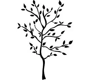ROOMMATES Tree Branches Peel & Stick Wall Decal S - One-color