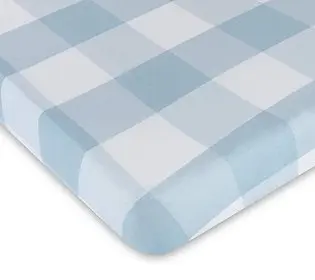 ELY'S & CO. Ultra Soft Jersey Cotton Gingham Cr Ib Sheet - One-color