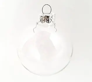 WHITEHURST 8-pc Set Of 3.25' Glass Ornaments - One-color