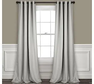 LUSH DECOR Grommet Blackout 52' X 108' Window Curtains Ush Decor - One-color