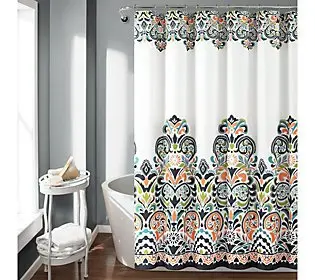 LUSH DECOR Clara 72' X 72' Shower Curtain By - One-color