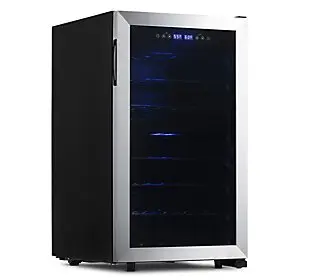 NEWAIR Freestanding 43-bottle Dual Zone Compres Sor Wine Fridg - One-color