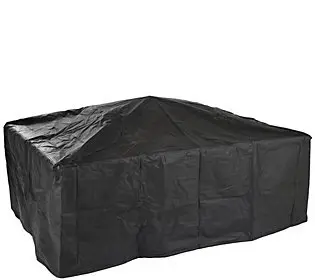 PURE GARDEN 37' Rectangular Tile Fire Pit W/ Co Ver