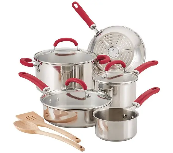 RACHAEL RAY Create Delicious 10-piece Cookware Et - One-color