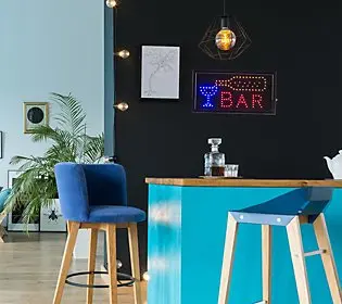 LAVISH HOME Bar Led Sign With Animation
