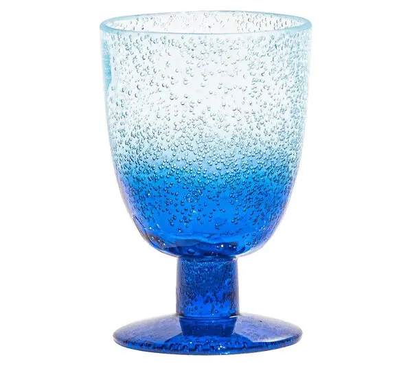 TARHONG Oceanic Set Of 6 14-oz Ombre Goblets - One-color