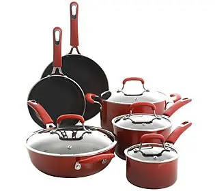 KENMORE Elite Andover 10-piece Aluminum Cookwar E Set - One-color