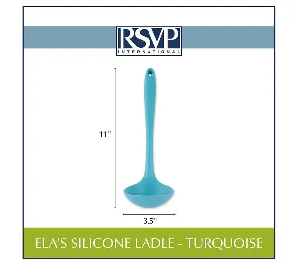 RSVP Ela's Silicone Ladle