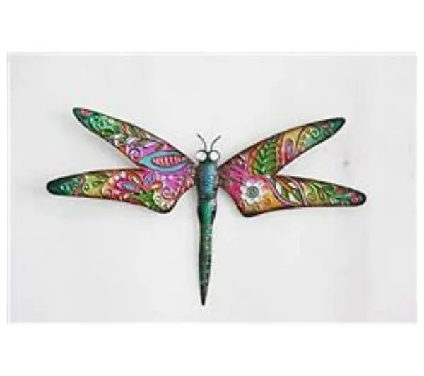 EVERGREEN Boho Dragonfly, Pink/green By - One-color