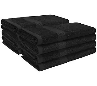 SUPERIOR Cotton 8-piece Hand Towel Set - One-color