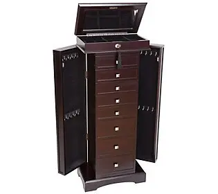 MELE & CO Olympia Wooden Jewelry Armoire - One-color
