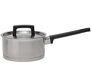 BERGHOFF Ron 1.7-qt Stainless Steel Covered Sau Ce Pan - Silver