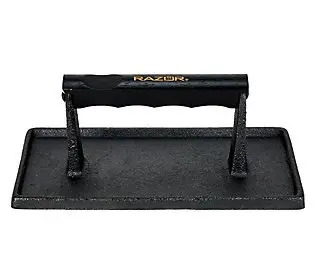RAZOR Rectangle Cast Iron Meat Press