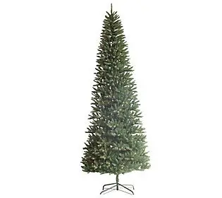 SANTA'S WORKSHOP 9' Pvc Slim Prelit Tree By - One-color