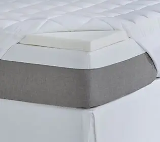 SIMMONS Comforpedic From Beautyrest Full 3.5' Memory Fo Am Topper