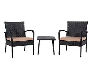SAFAVIEH Moore 3-piece Lounge Set By - One-color