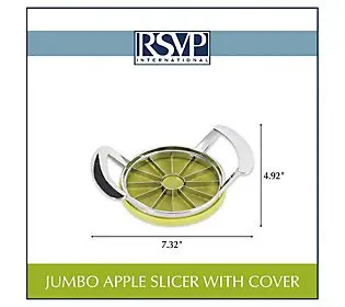 RSVP Jumbo Apple Slicer With Cover