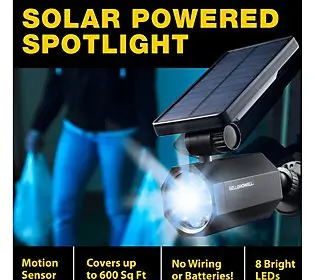 BELL & HOWELL Bell + Howell Bionic Spotlight Solar Powered Mo Ion Spotlight