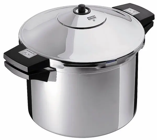 KUHN RIKON Duromatic Stainless Steel 8-qt Press Ure Cooker - Silver