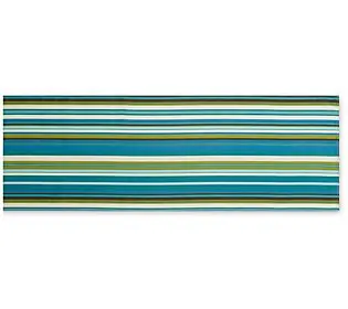 DESIGN IMPORTS 14 X 72 Beachy Stripe Outdoorable Runner