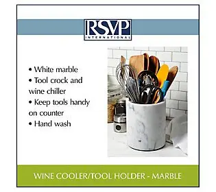 RSVP Marble Wine Cooler/ Tool Caddy