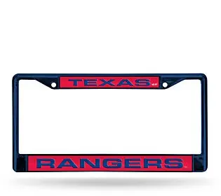 MLB Rico Chrome Laser Colored License Plate Fra Me - One-color