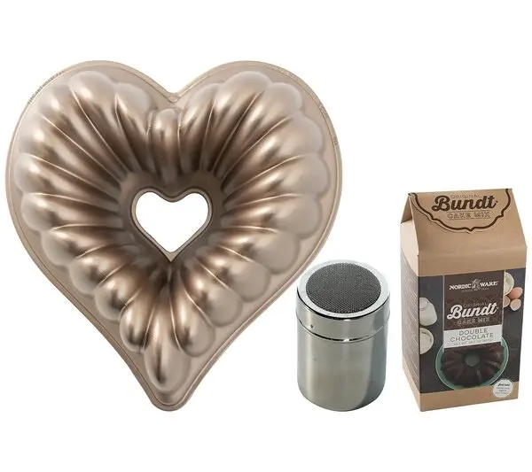 NORDICWARE Elegant Heart Bundle - One-color