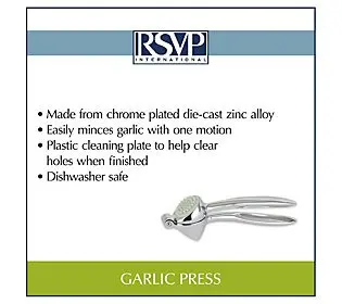 RSVP Garlic Press