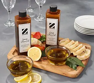 GEOFFREY ZAKARIAN 500ml Bottle Olive Oil Set - One-color