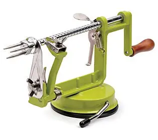 RSVP Cast Aluminum Apple Corer, Peeler & Slicer - One-color