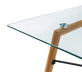 TEAMSON Minimalista Glass Dining Table