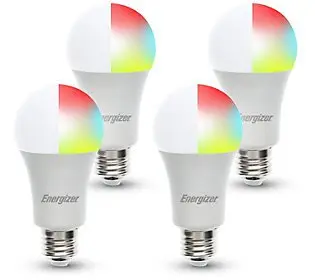 ENERGIZER Set Of 4 Smart Multi-color Dimmable L Ed Light Bulbs - One-color