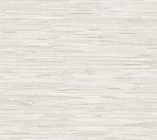 NUWALLPAPER Cream Grassweave Peel & Stick Wallpaper - One-color
