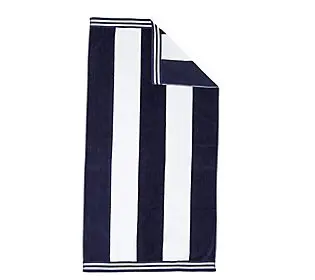 SUPERIOR Cotton Cabana Stripe Absorbent Beach T Wel - One-color