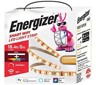 ENERGIZER Smart Wi-fi 16.4' Dimmable Light Strip