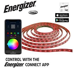 ENERGIZER Smart Wi-fi 16.4' Dimmable Light Strip