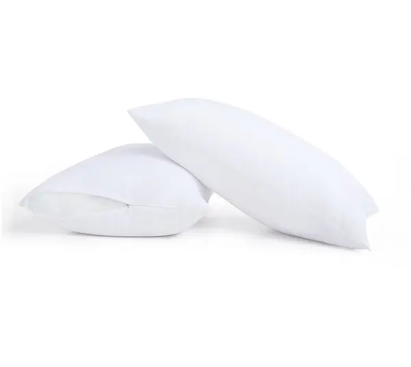 TRULY CALM Antimicrobial Pillow Pair With Remov Able Cover