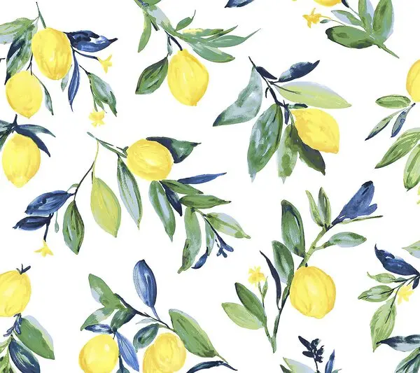 NUWALLPAPER Lemon Drop Yellow Peel & Stick Wallpaper - One-color