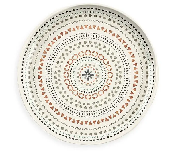 TARHONG Desert Mandala Salad Plate Set/6 - One-color