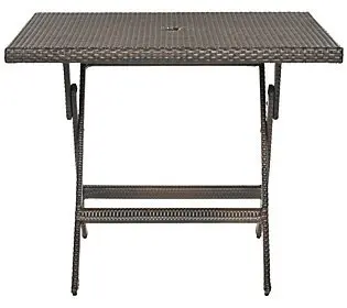 SAFAVIEH Samana Sqaure Folding Table By - One-color