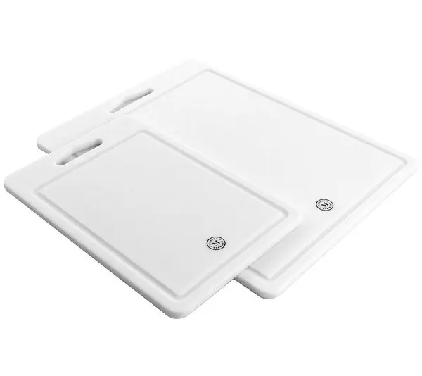 MARTHA STEWART 2 Piece Plastic Cutting Board Se T - One-color