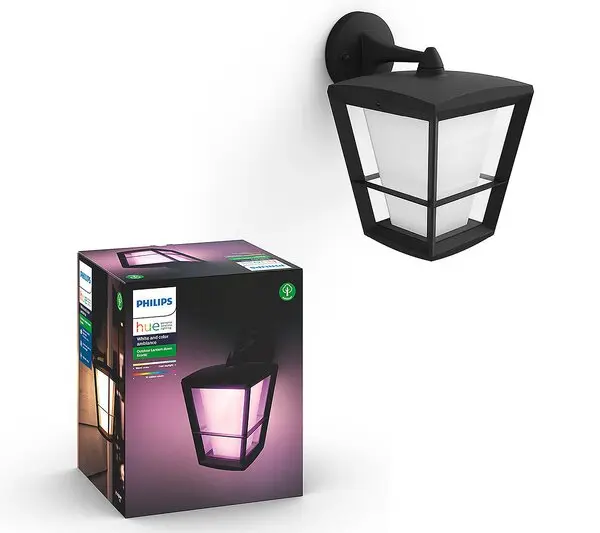 PHILIPS Hue Outdoor Econic Ambiance Downward Wa Ll Lantern
