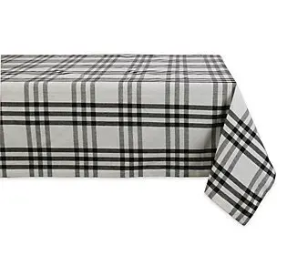 DESIGN IMPORTS Homestead Plaid Tablecloth 60' X 120 - One-color