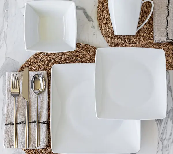 OVERANDBACK Lakeside 32-piece Dinnerware Set